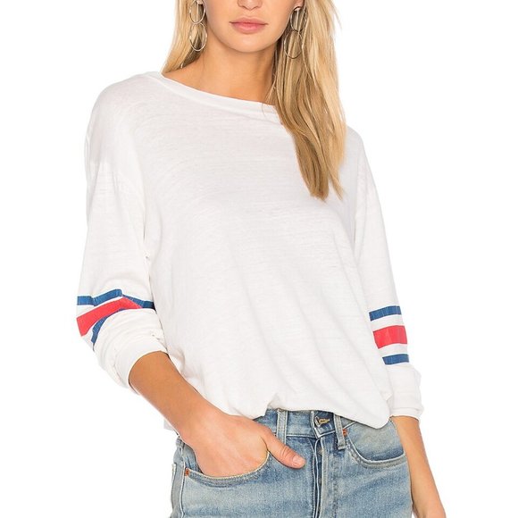 REVOLVE | Tops | Graphic Long Sleeve Tee Redone Sz L | Poshmark